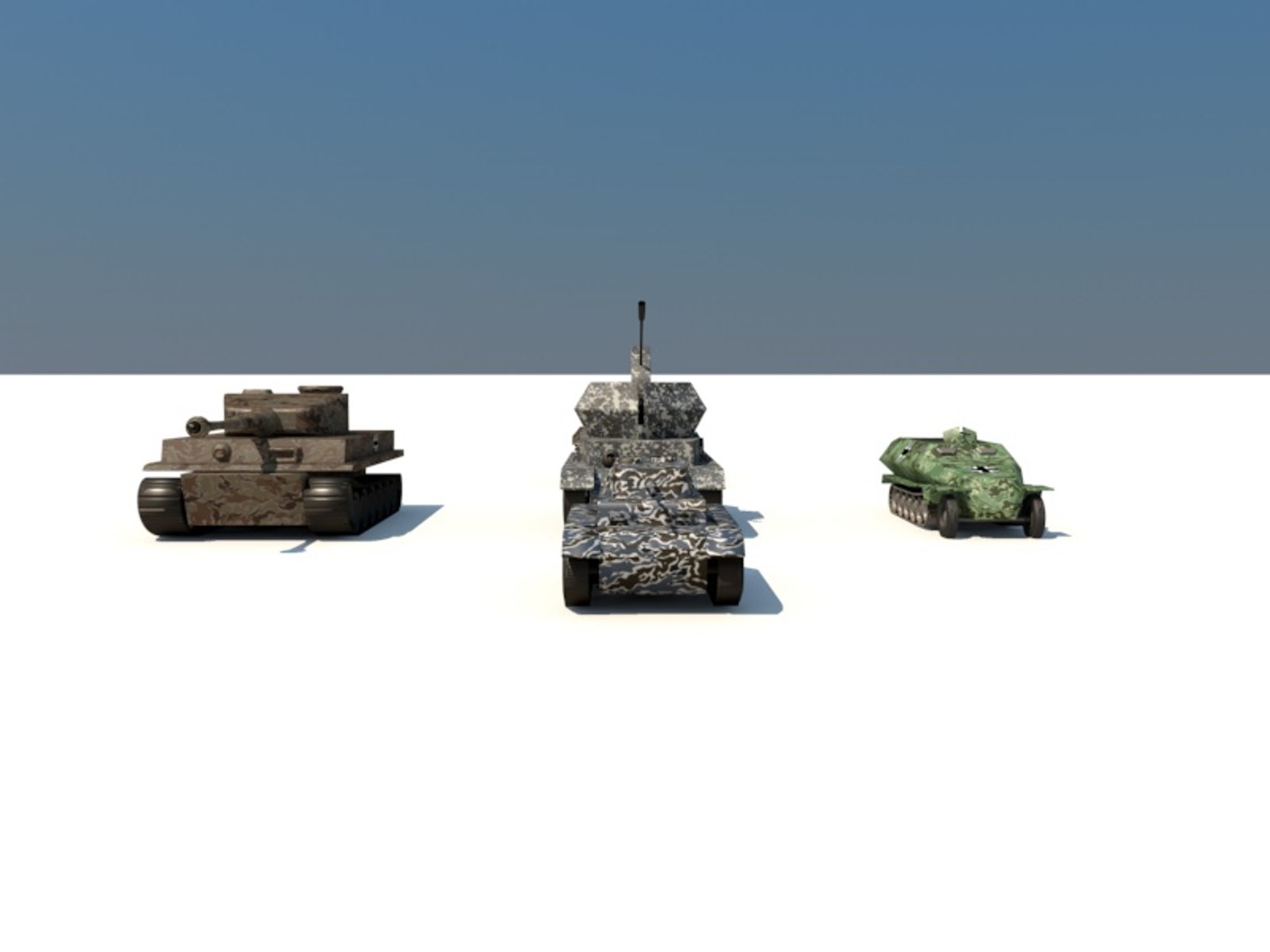 Ww2 German Pack 3d 3ds
