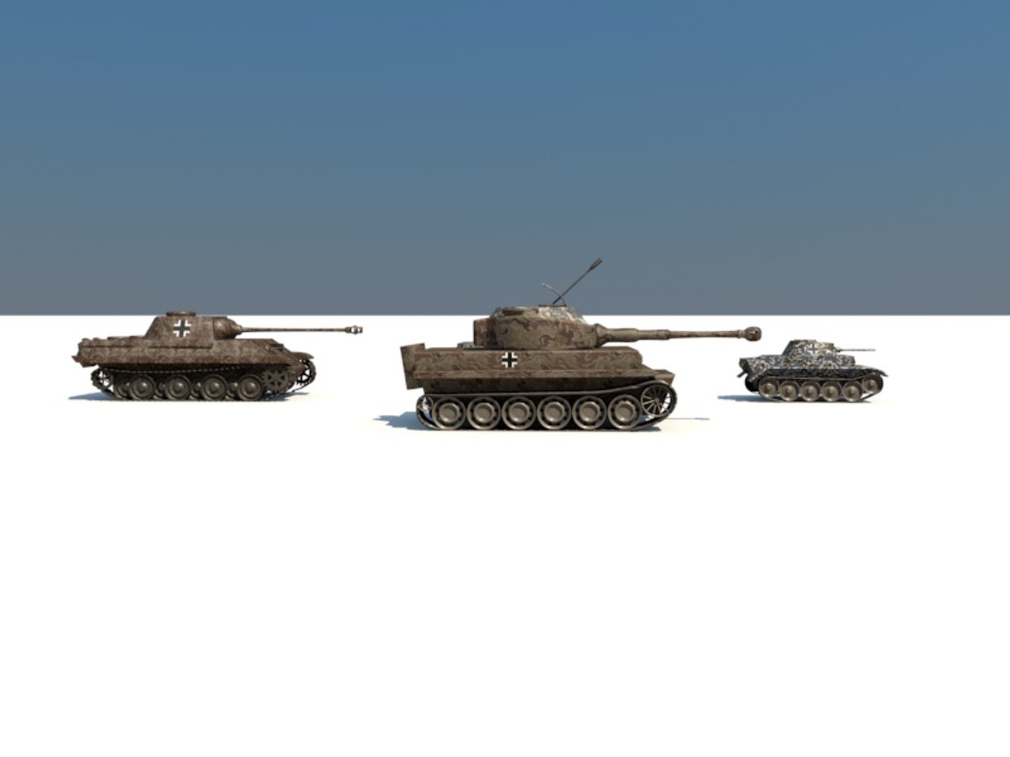Ww2 German Pack 3d 3ds