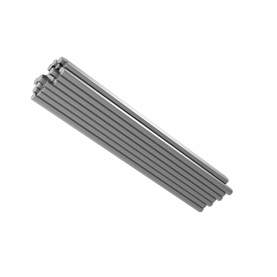 3D Steel Bars Model - TurboSquid 2033474