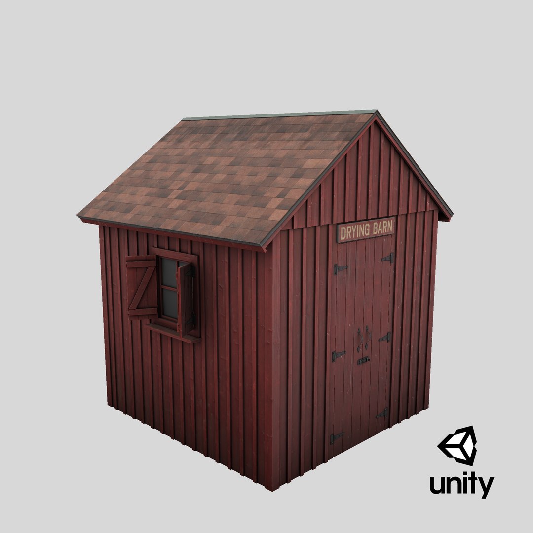 3D Garden Cabin 3 Model - TurboSquid 1947037
