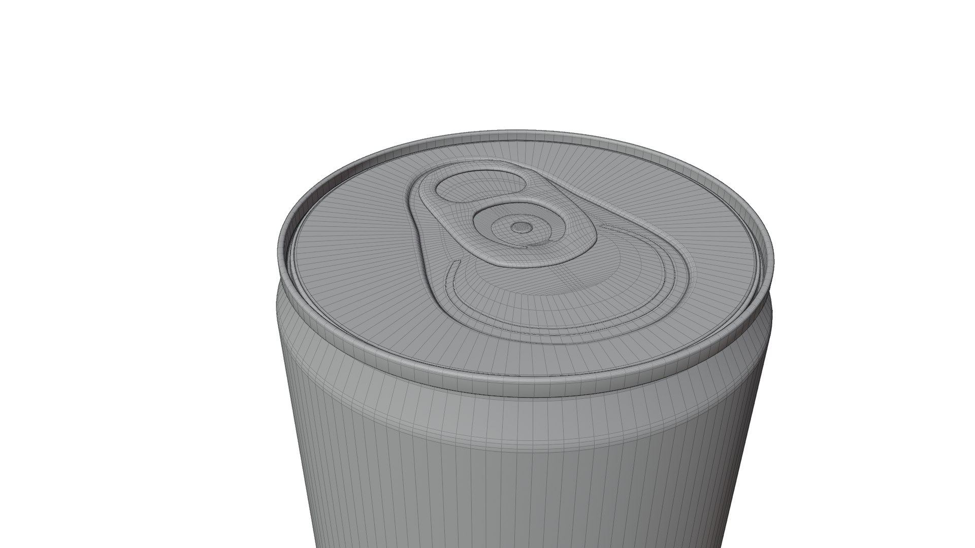 3D Slim 150ml Beverage Can Open And Closed Tabs With Droplets ...