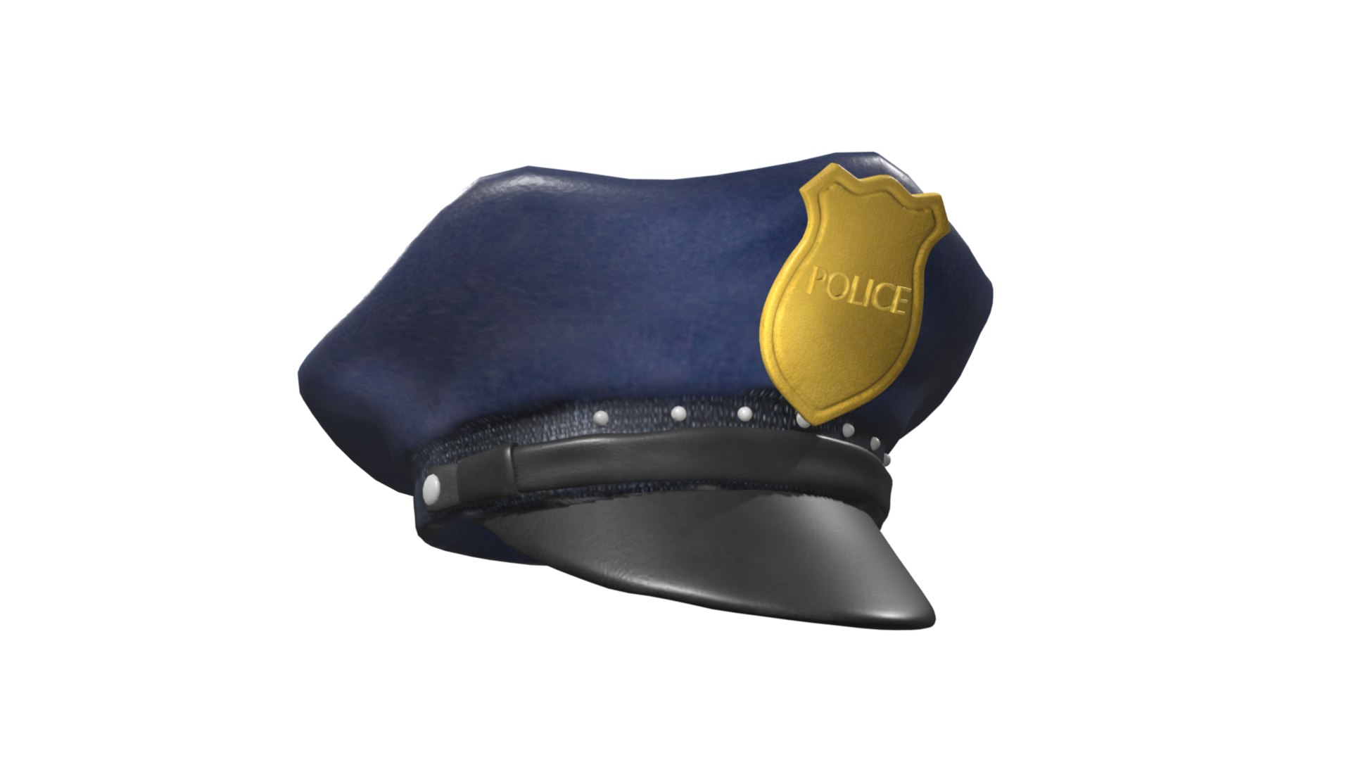 3D Police Hat Model - TurboSquid 1774757