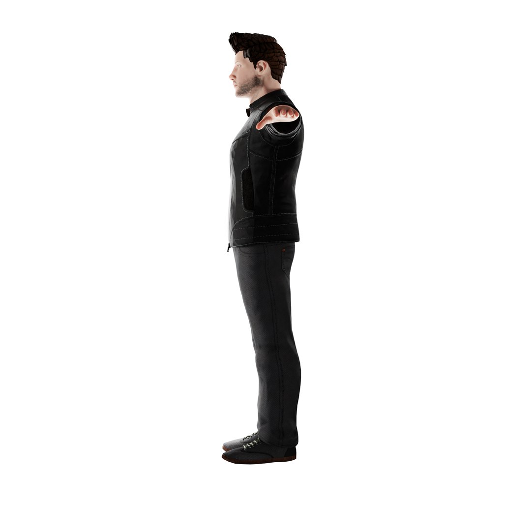 Male Character 3D Model - TurboSquid 1740535