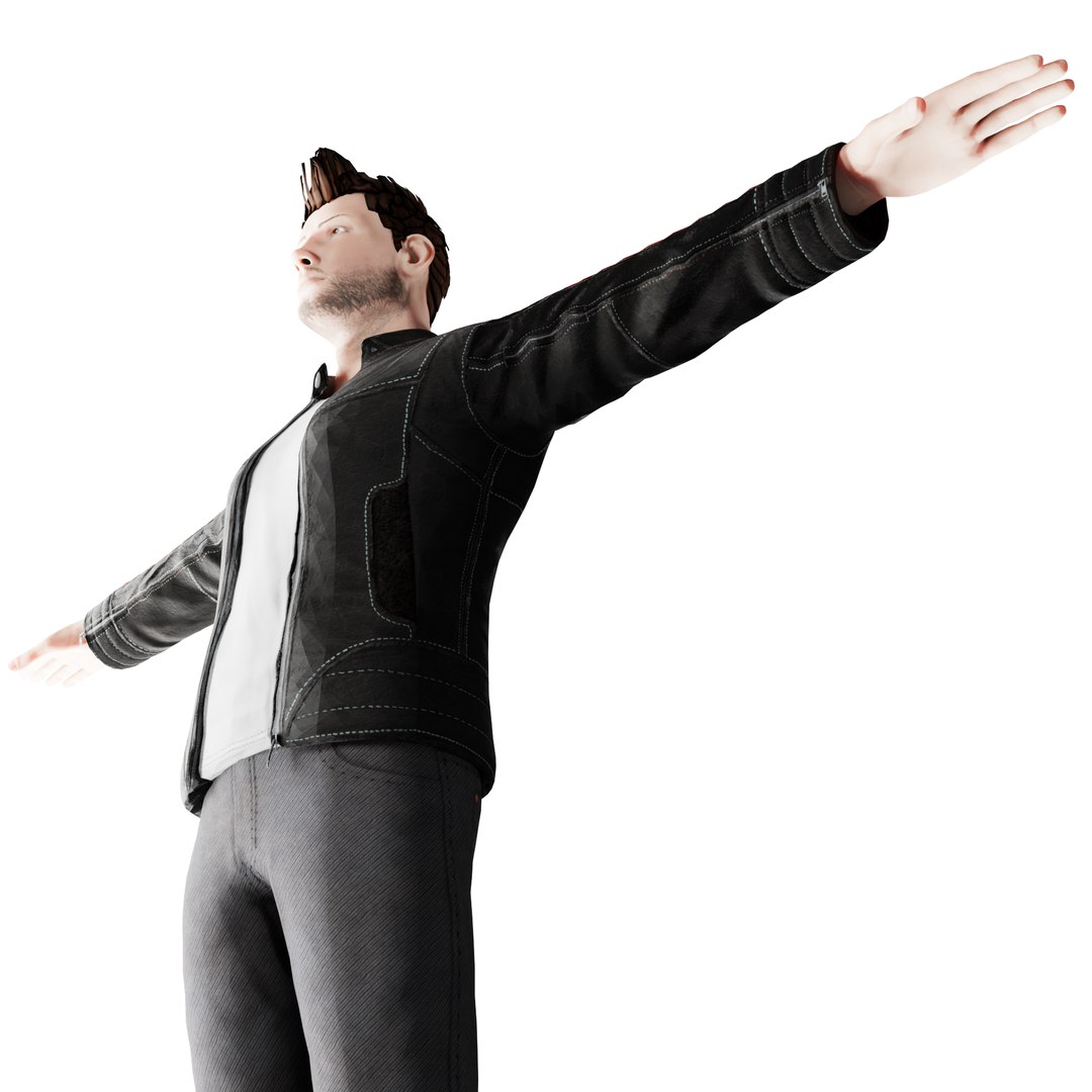 Male Character 3D Model - TurboSquid 1740535