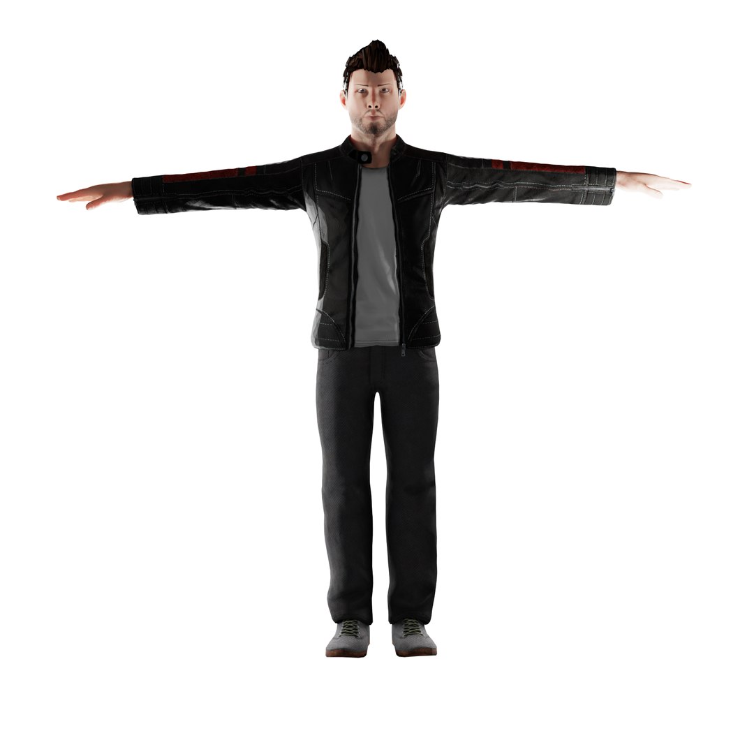 Male Character 3D Model - TurboSquid 1740535