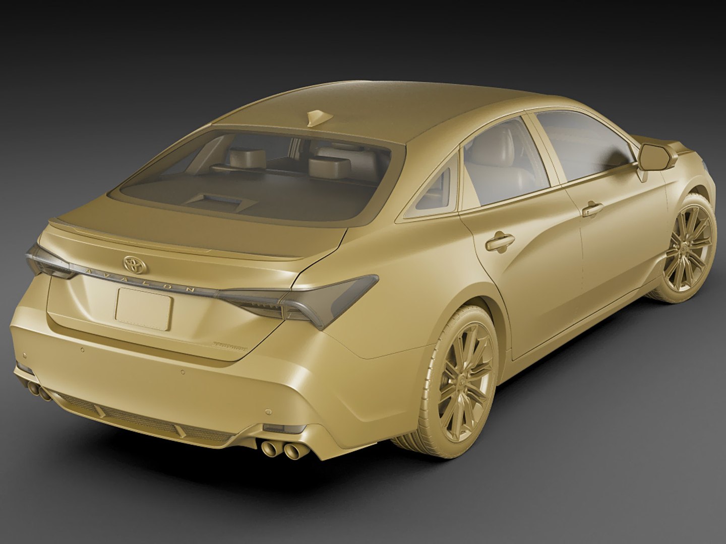 3D Toyota Avalon Touring Model - TurboSquid 1262586