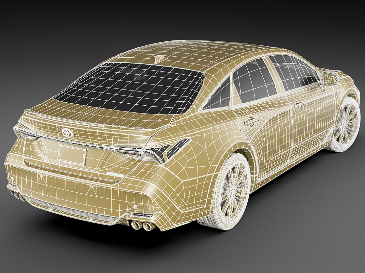 3D Toyota Avalon Touring Model - TurboSquid 1262586