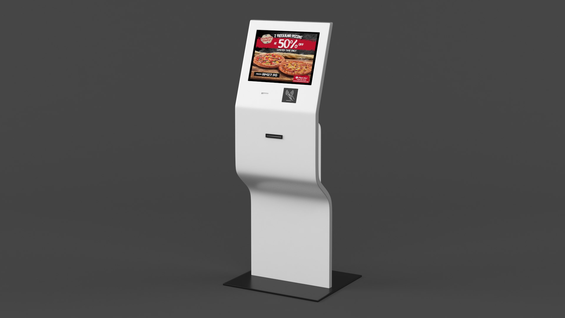 Electronic Kiosk Model - TurboSquid 1985034