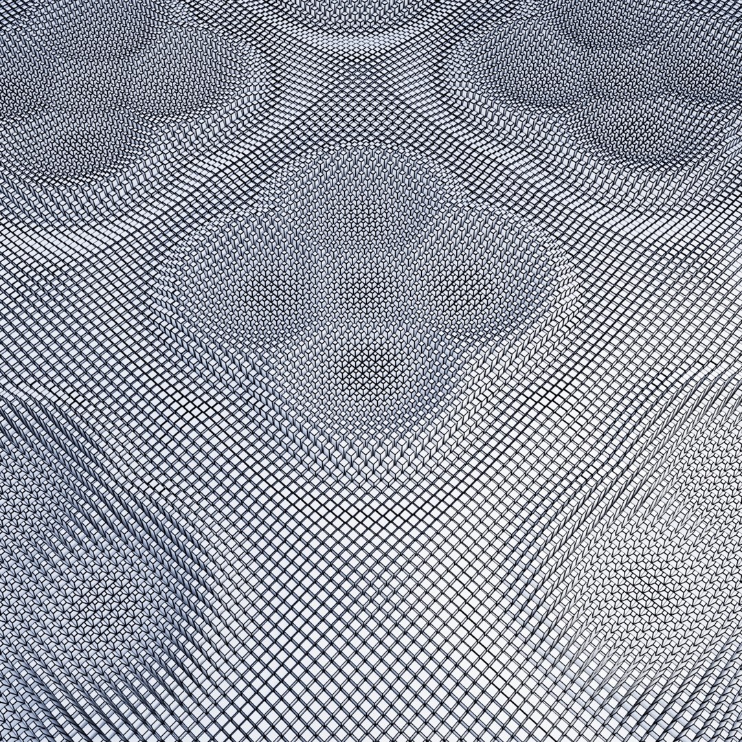 3D Modular Acoustic Diffusor Parametric Wall Panel 01 - TurboSquid 2079354