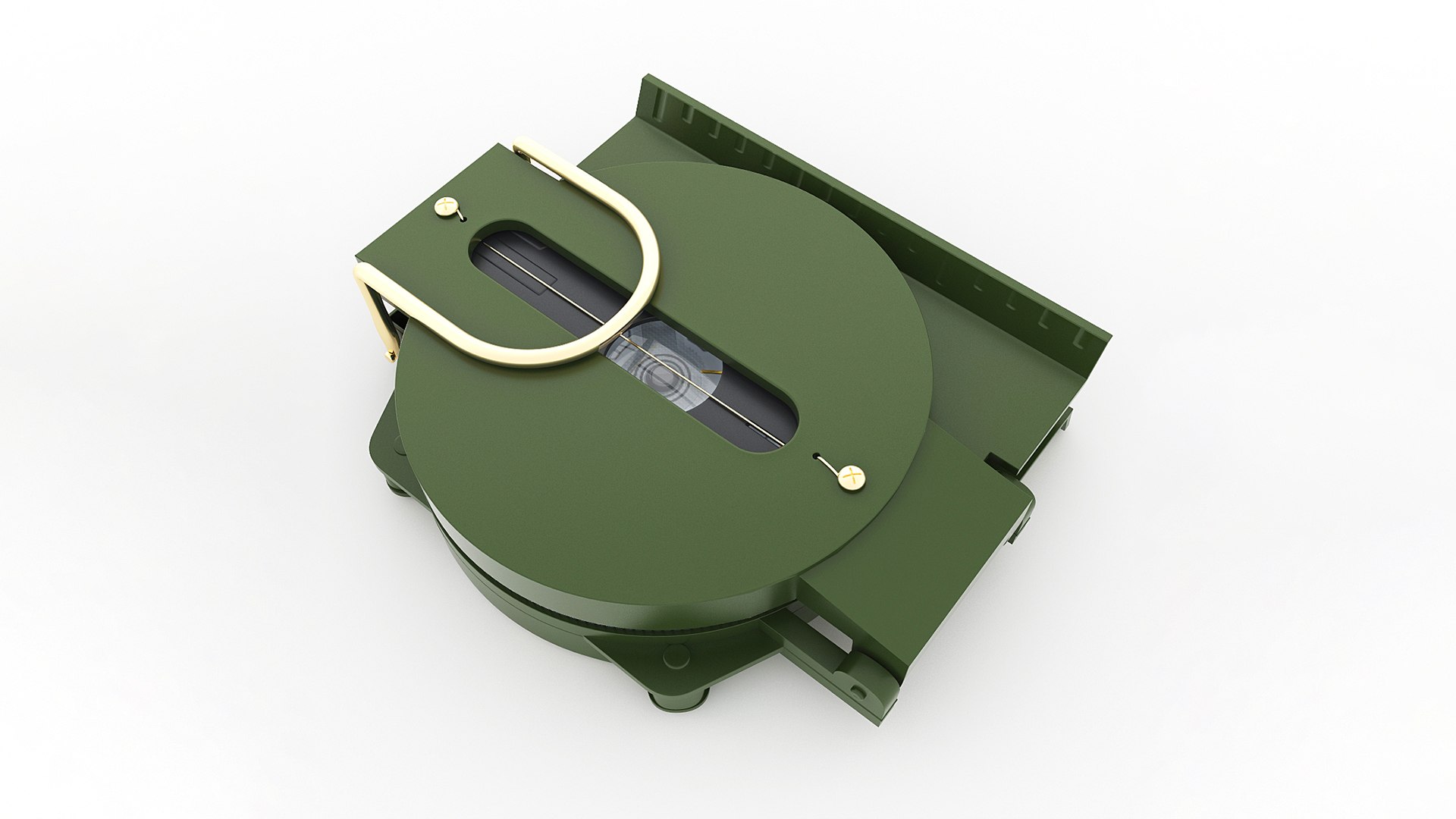 Military Compass Obj