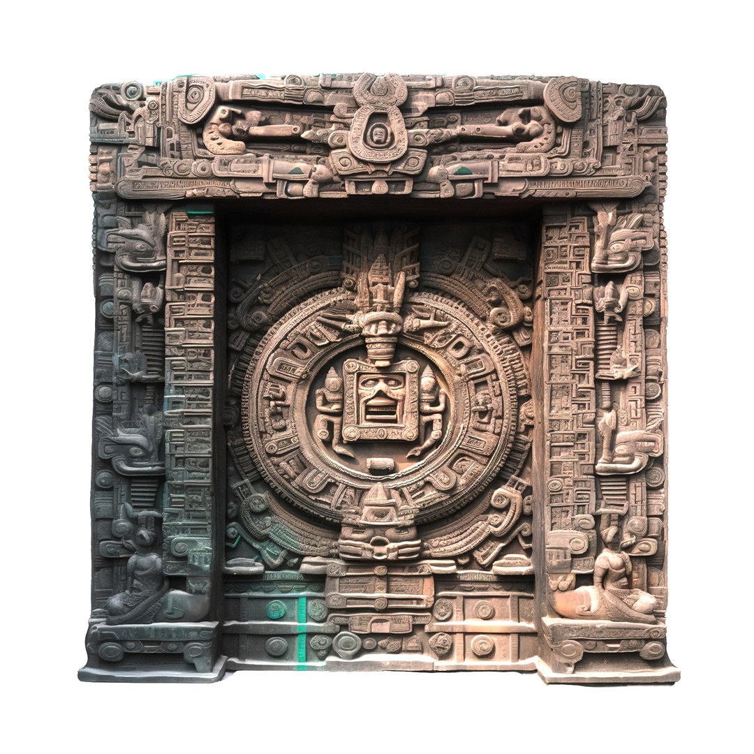 Mayan Gate Pack 9 3D Model - TurboSquid 2065622