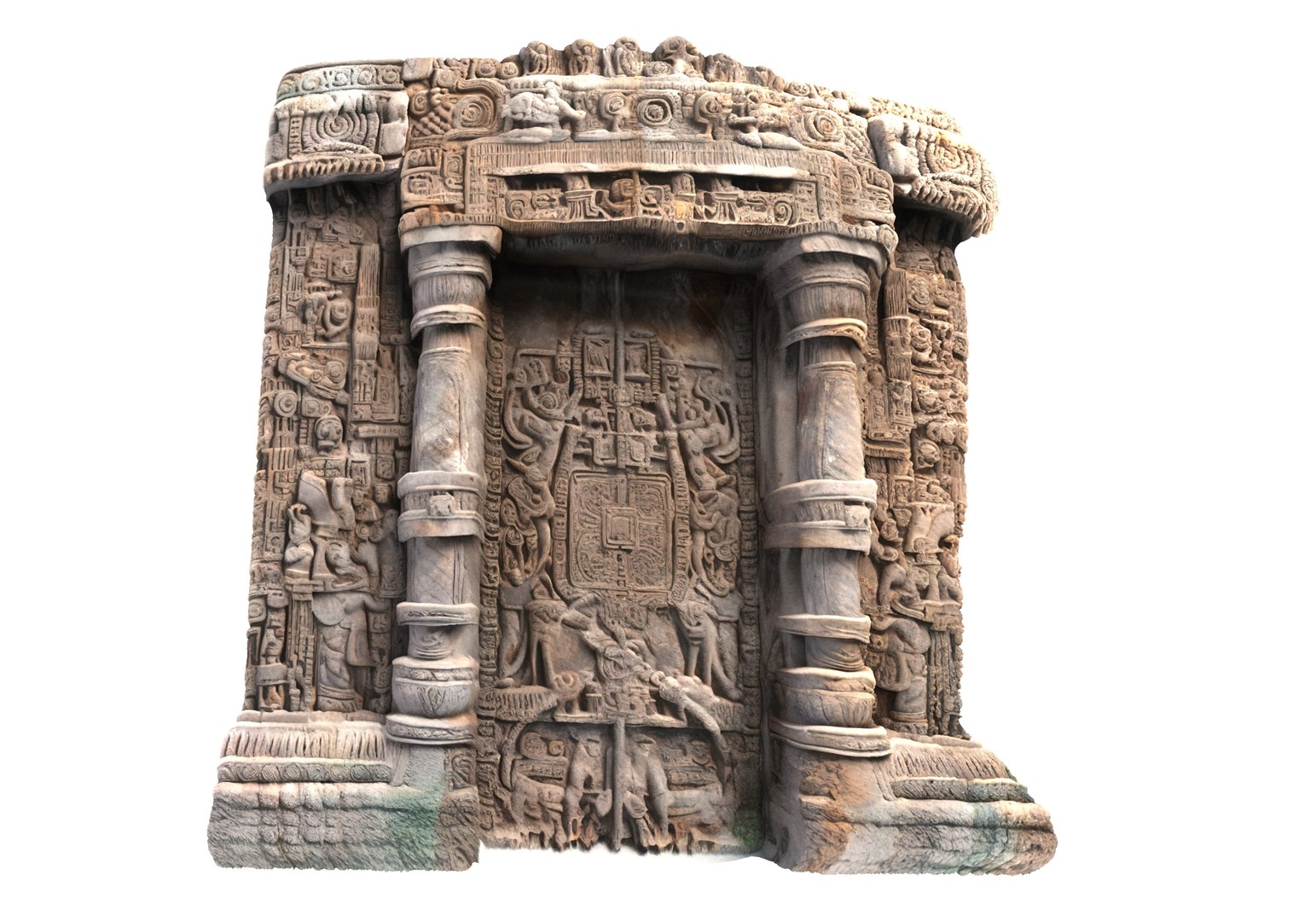Mayan Gate Pack 9 3D Model - TurboSquid 2065622