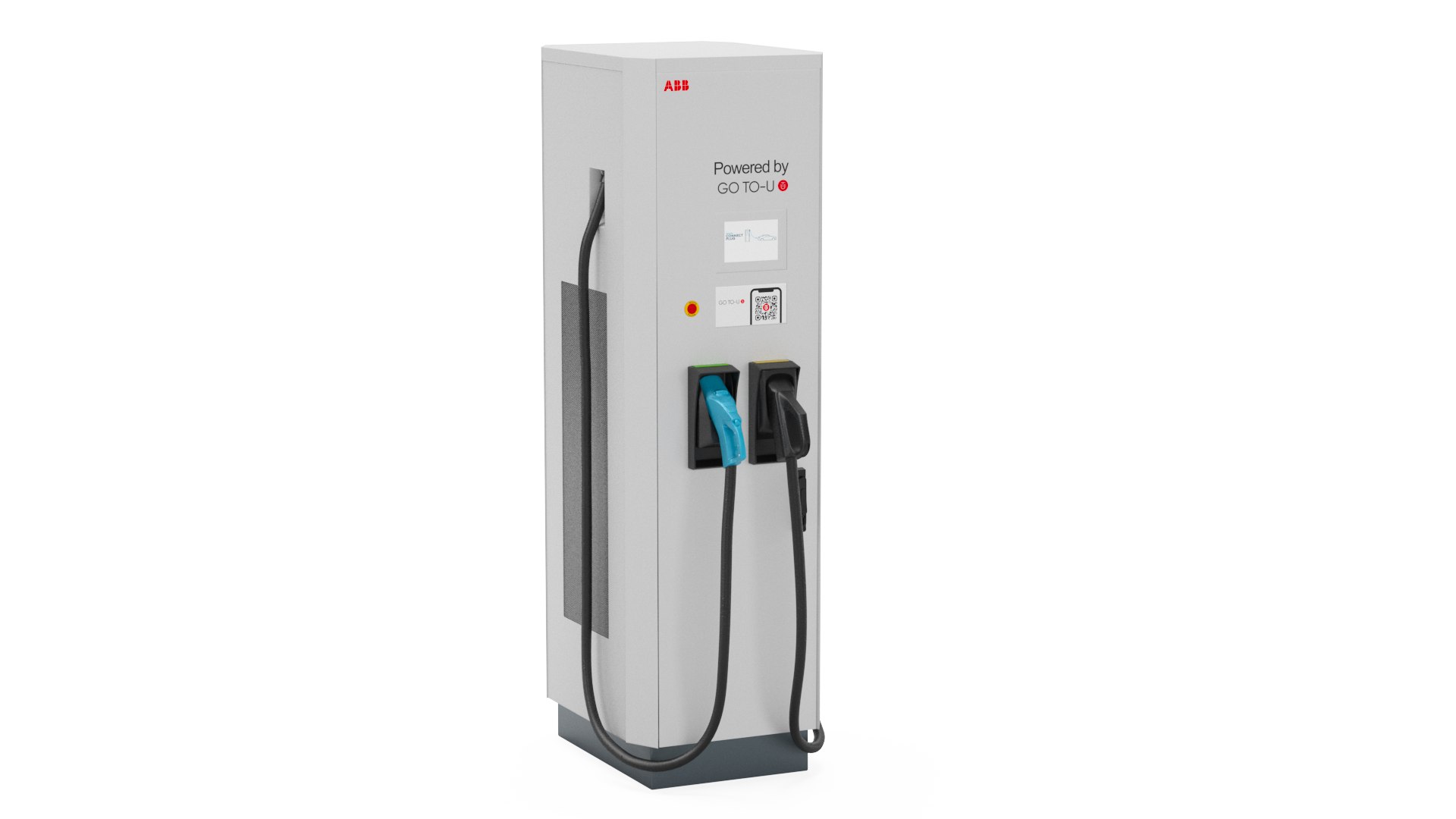 ABB Terra 124 CC EV Charging Station 3D Model - TurboSquid 2277563
