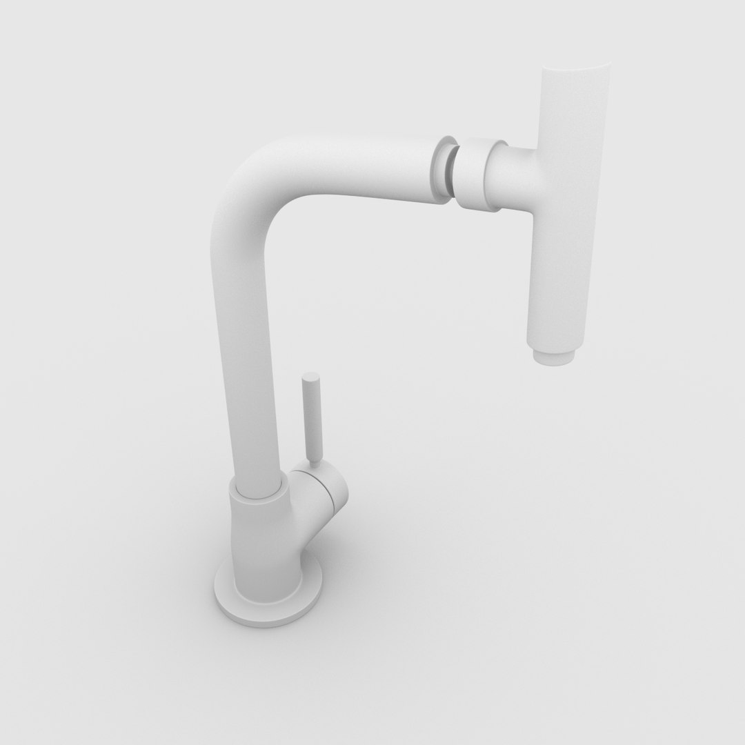 water tap 3d obj