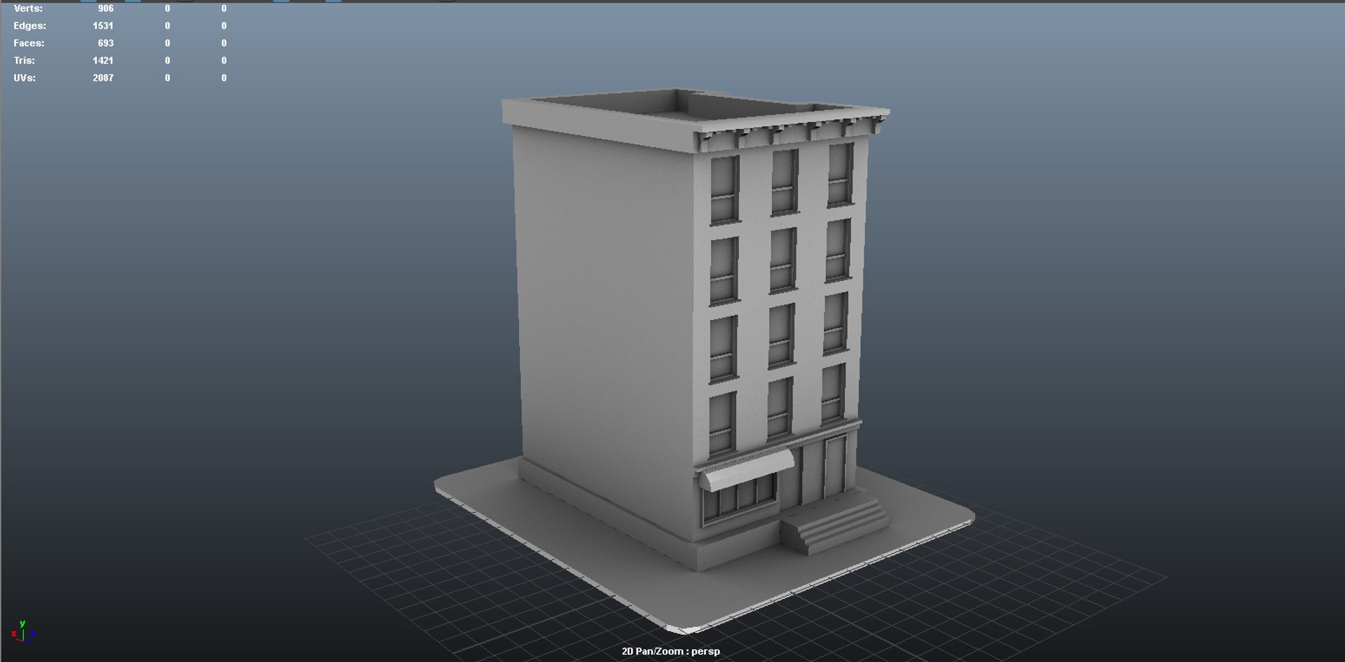 City building 3D model - TurboSquid 1306572