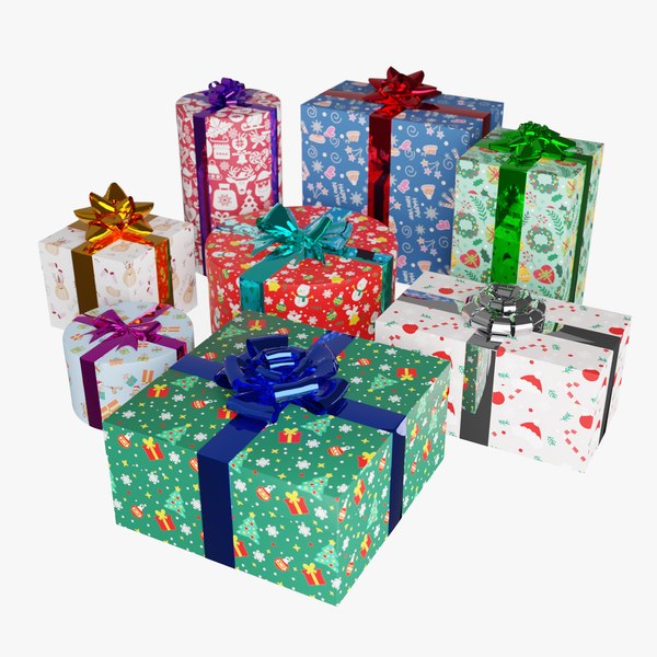 Gift Box Blender Models for Download | TurboSquid
