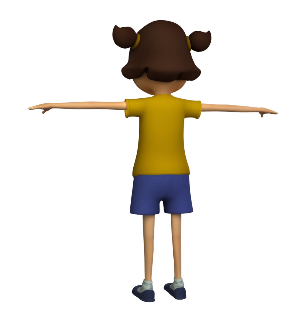 3d max clean character