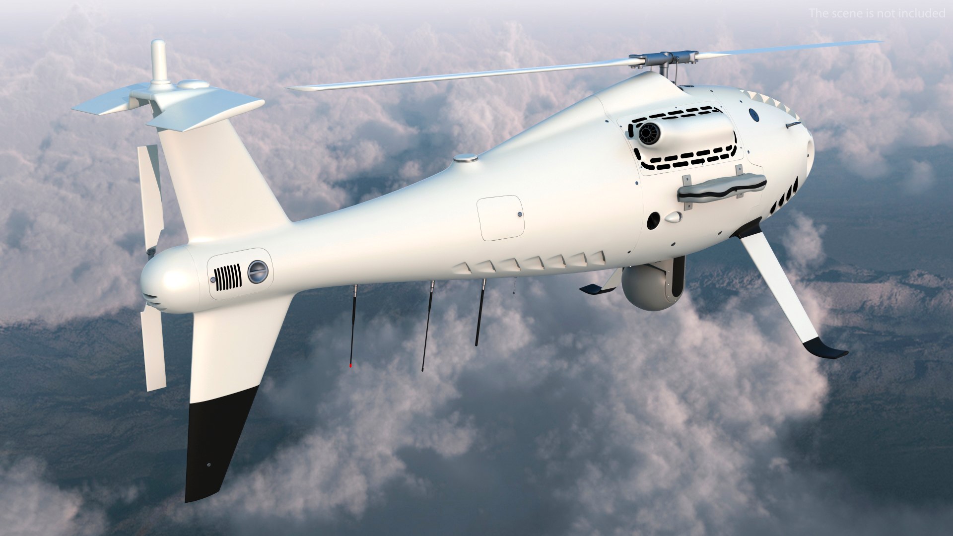 Camcopter UAV Rotorcraft 3D model - TurboSquid 1879405