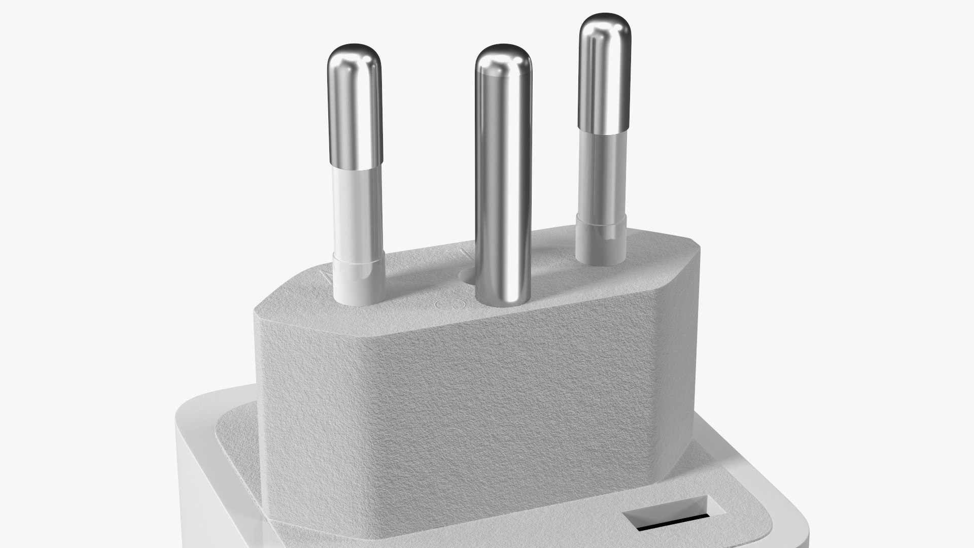 Type N Universal Plug Adapter White 3D Model - TurboSquid 1841228