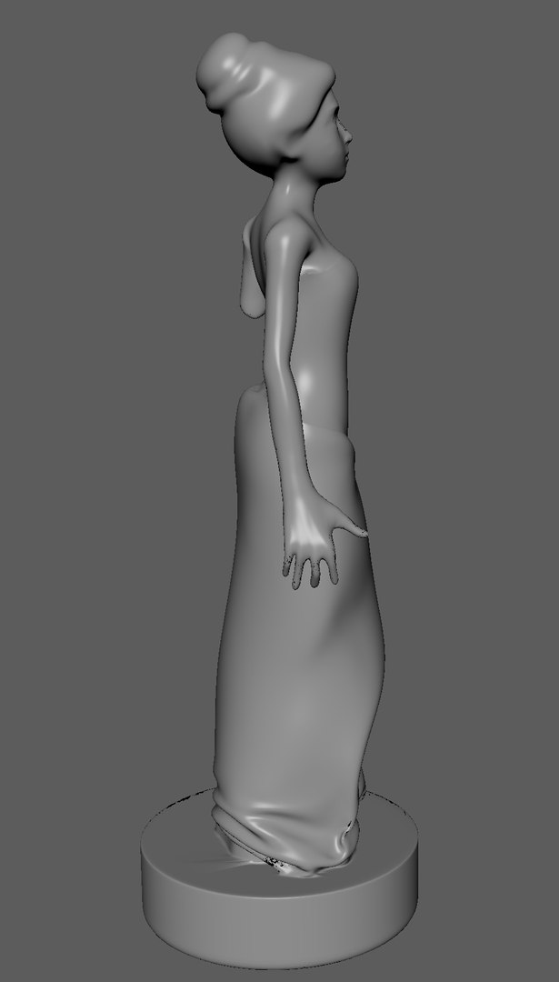 Female Statue 3D Model - TurboSquid 1912760