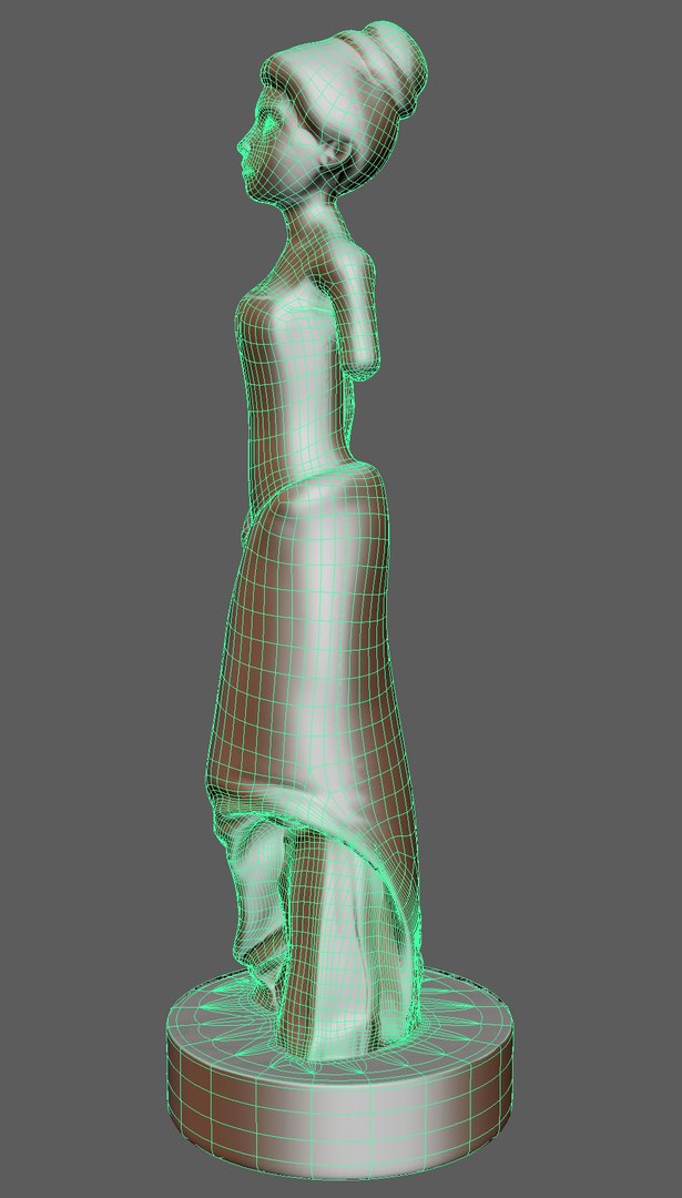 Female Statue 3D Model - TurboSquid 1912760