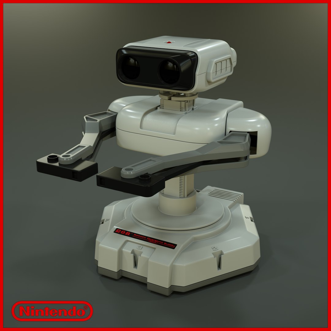 3d Model Nintendo Robotic Rob