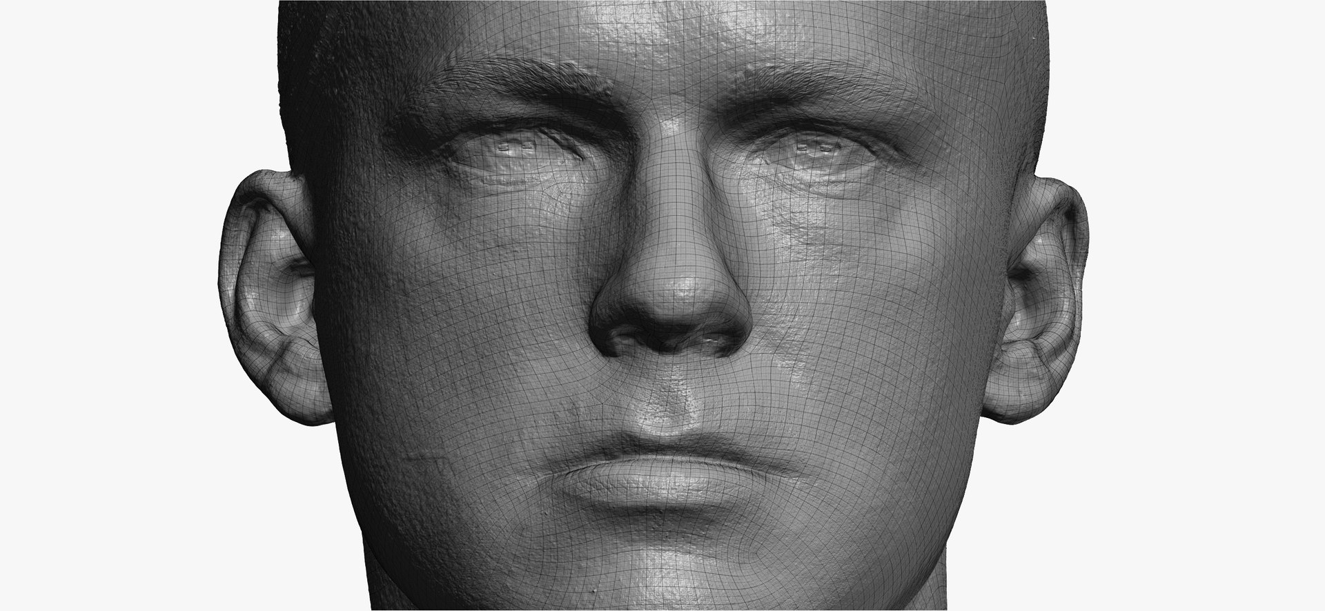 3D marcus human head jaw - TurboSquid 1607947