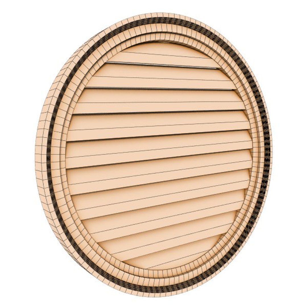 3d Model Exterior Louver