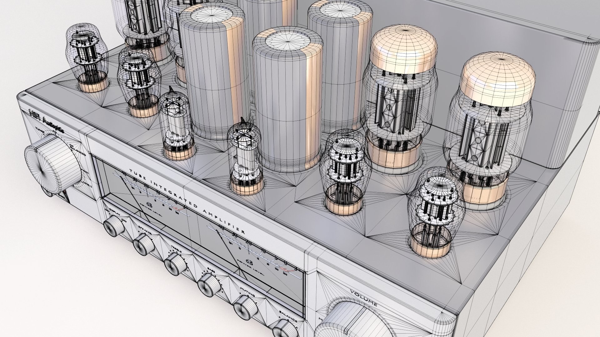 Amplifier Tube 3D Model - TurboSquid 1528476