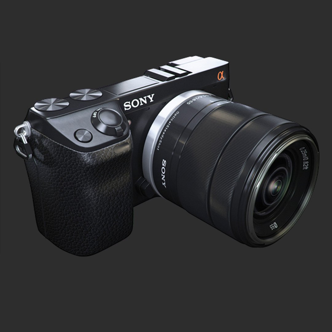 3ds max camera sony nex-7