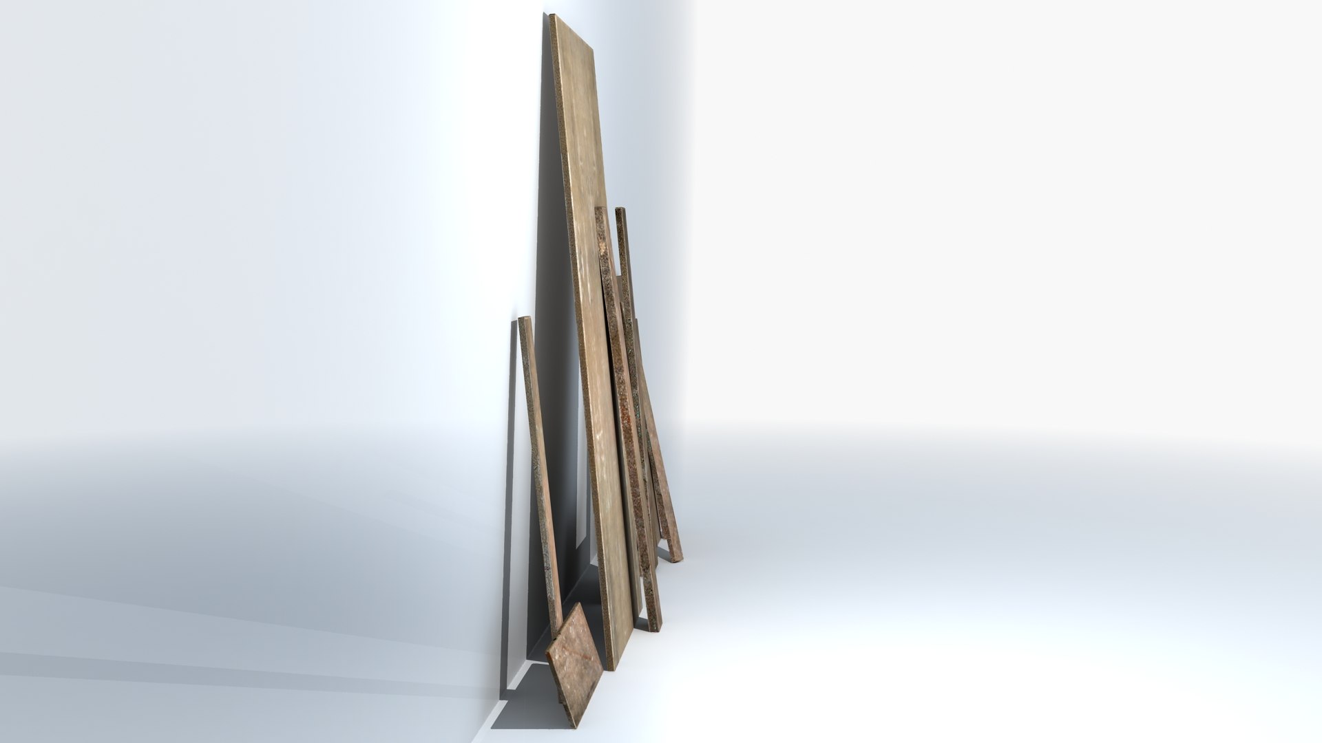 Mdf Wooden 3d Model