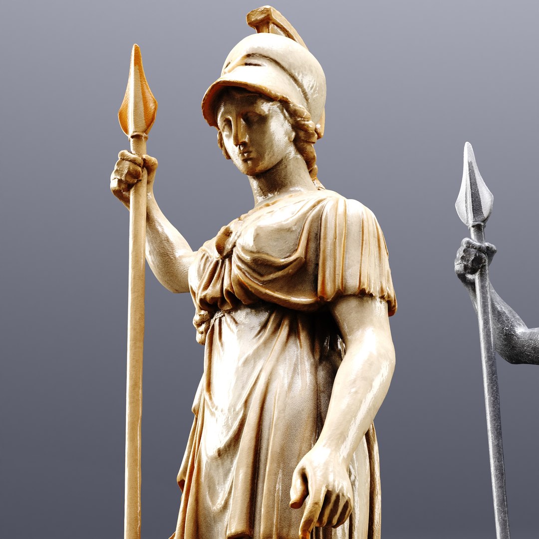 3D Minerva Sculpture Model - TurboSquid 2247053