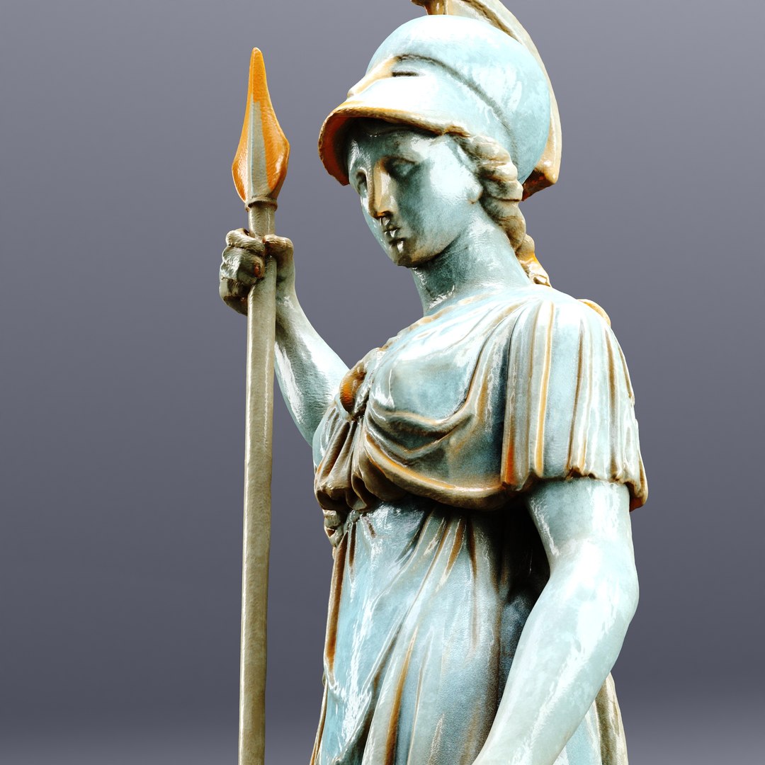 3D Minerva Sculpture Model - TurboSquid 2247053