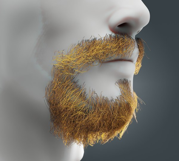 3D Beard RealTime 10 Version 1 - TurboSquid 1892357