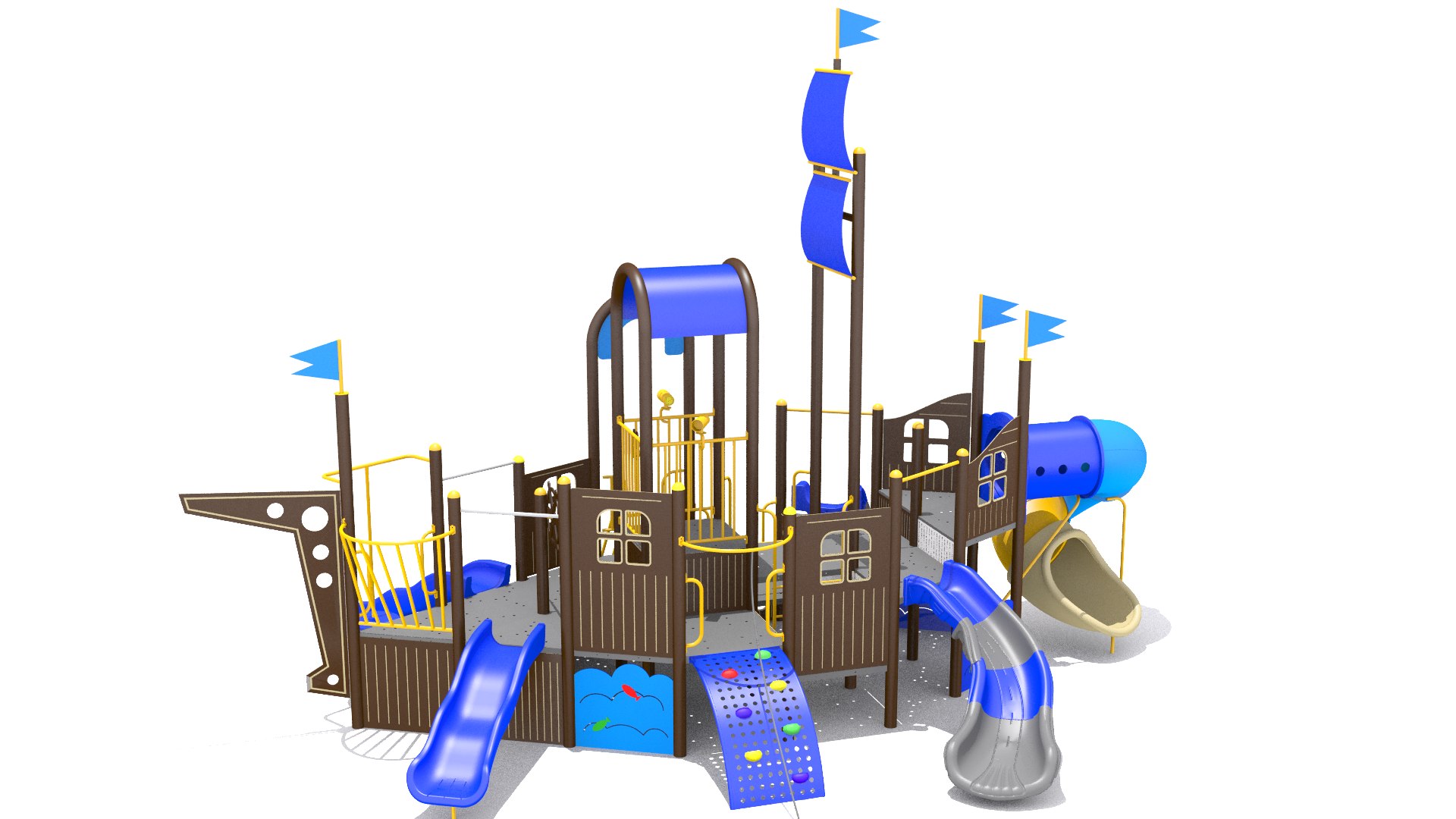 Ship Playground 3D Model - TurboSquid 1770968