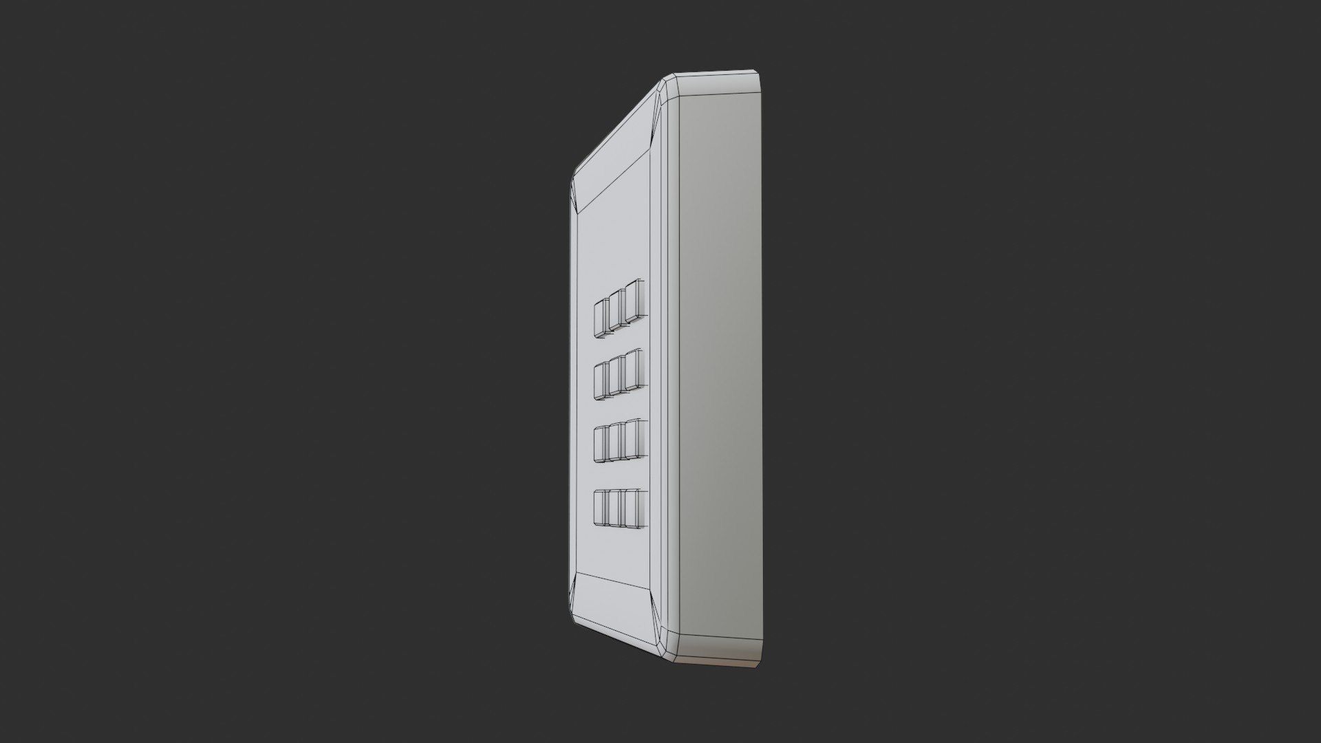 3D Electronic Door Lock - TurboSquid 1830459