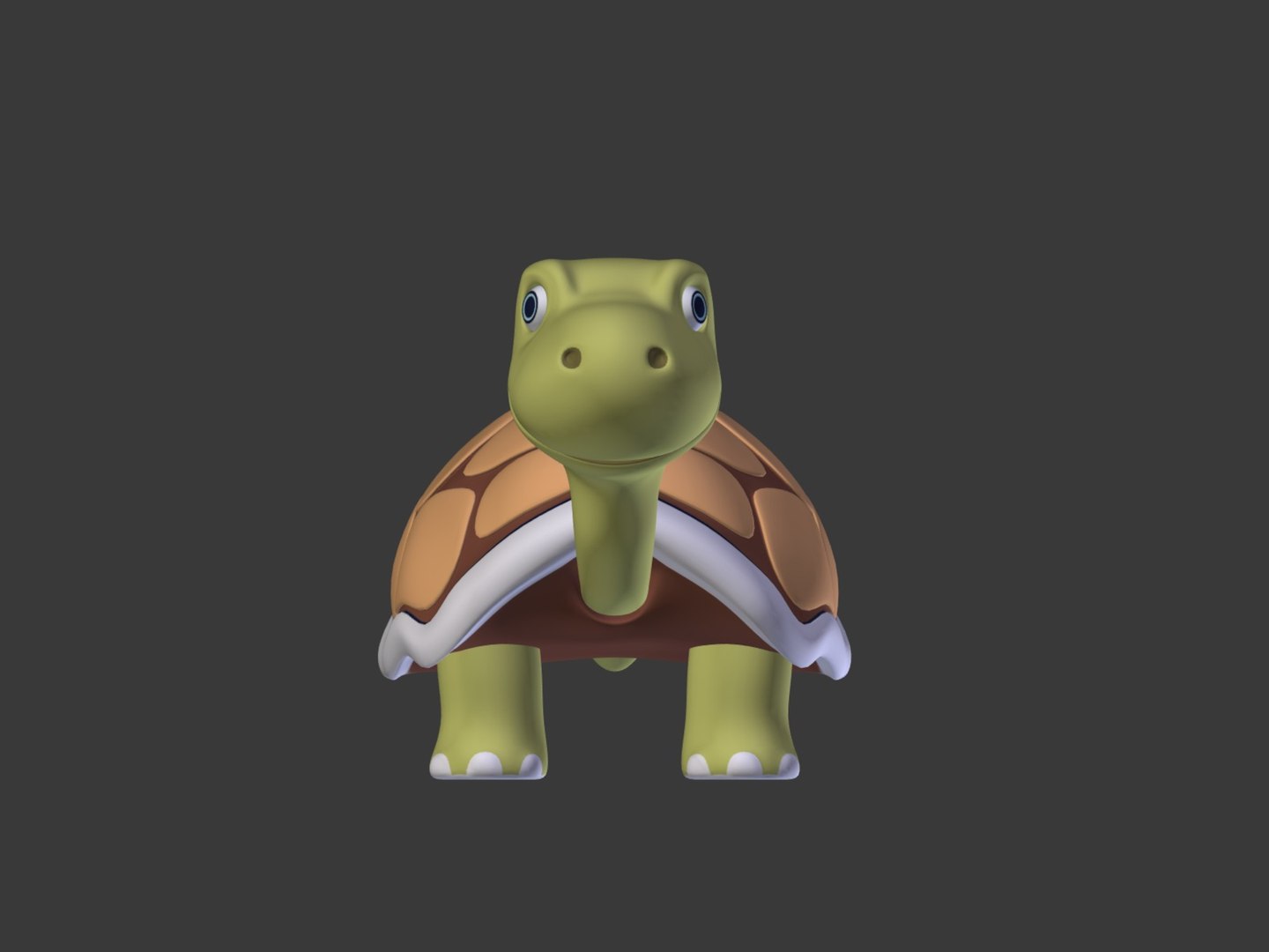 Cartoon Turtle 3D Model - TurboSquid 1960664