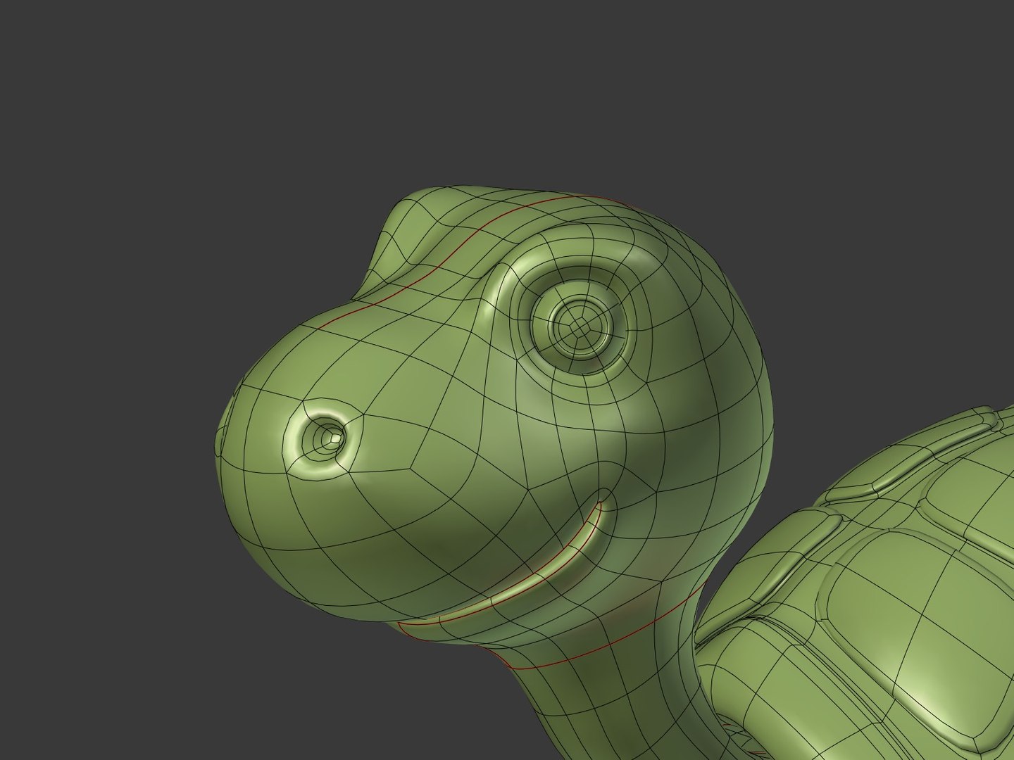 Cartoon Turtle 3D Model - TurboSquid 1960664