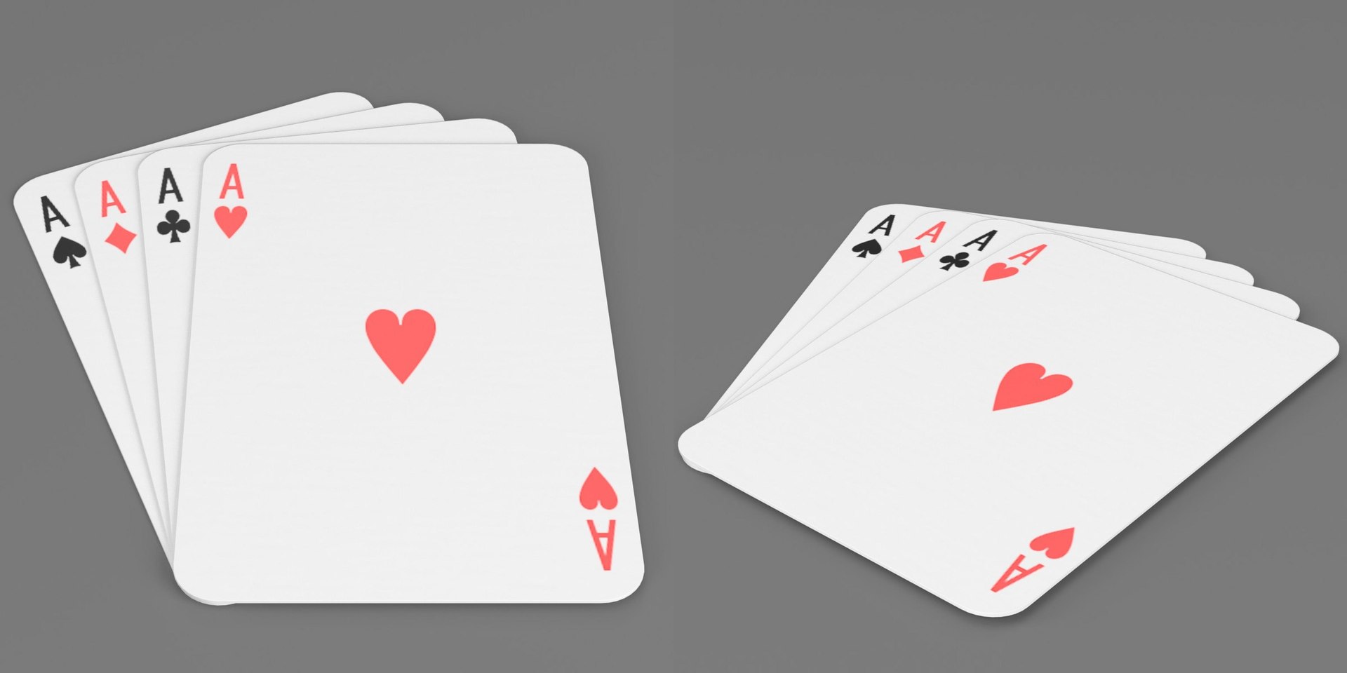 3D Poker Cards Model - TurboSquid 1442015