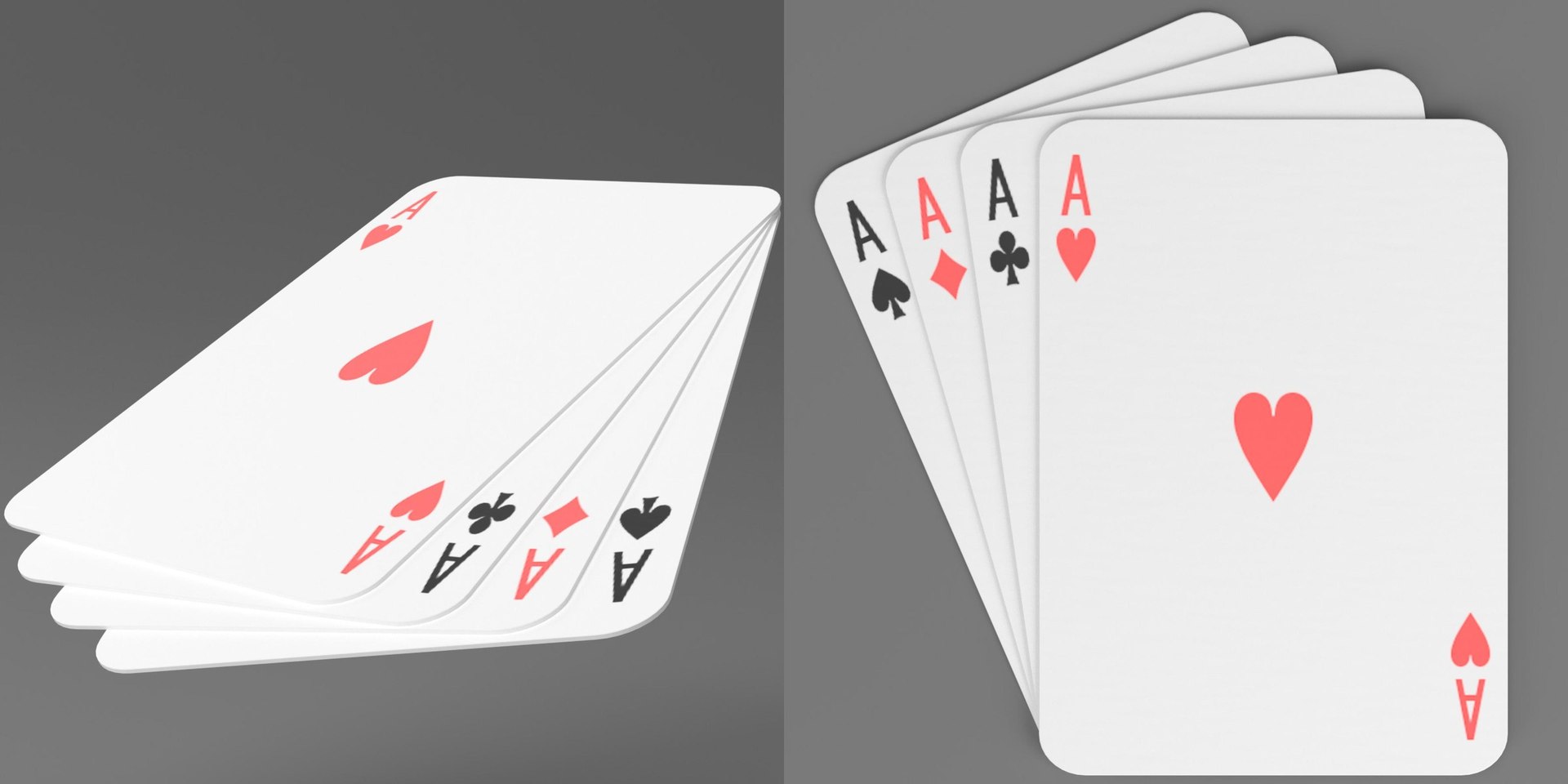 3D Poker Cards Model - TurboSquid 1442015