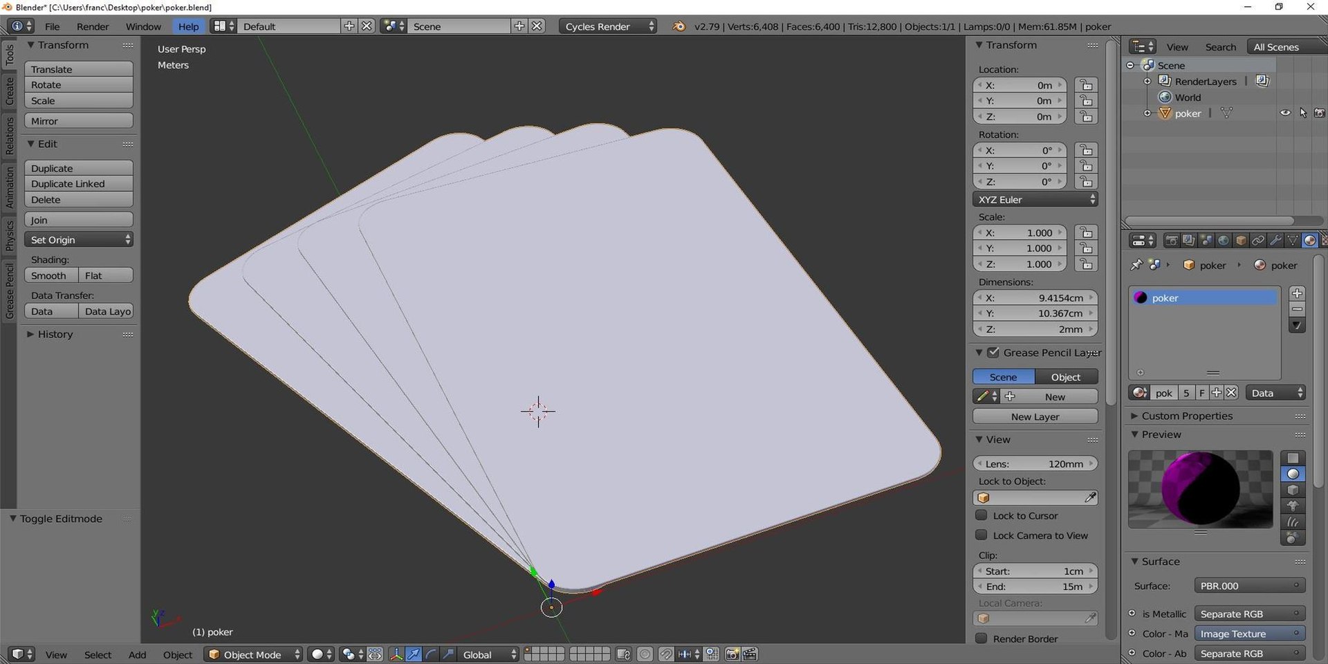 3D Poker Cards Model - TurboSquid 1442015