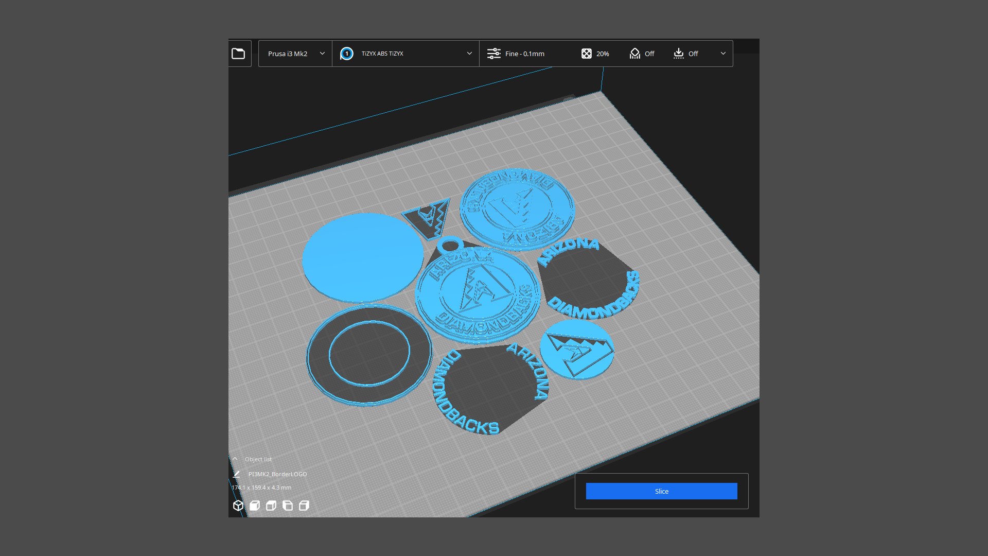 Arizona Diamondbacks Logo Keychan Shield Printable And PBR 3D Model ...
