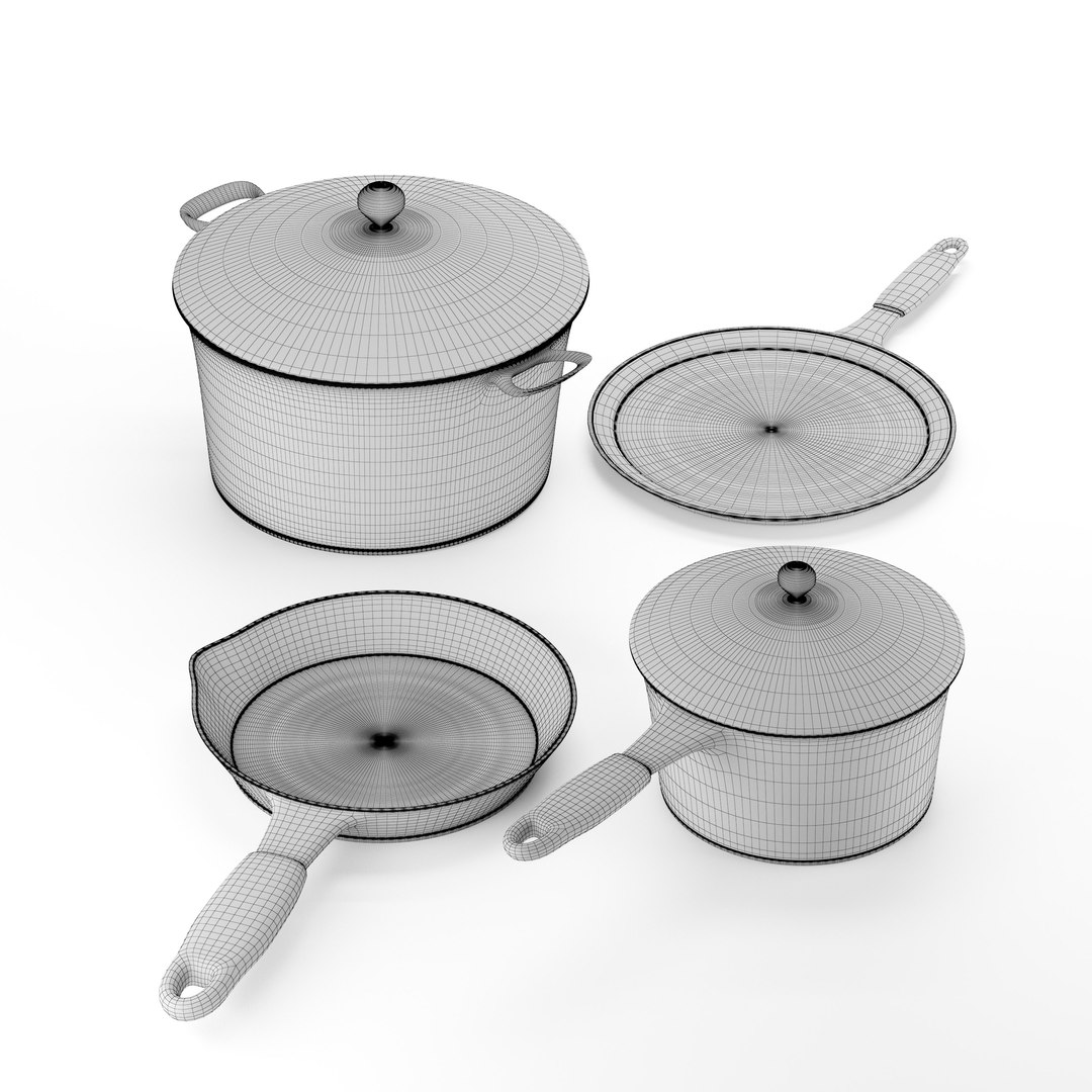 3D COOKING UTENSILS Model - TurboSquid 1743354