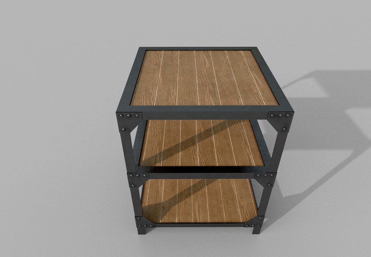 3D Model Metallic PBR Table - TurboSquid 1735384