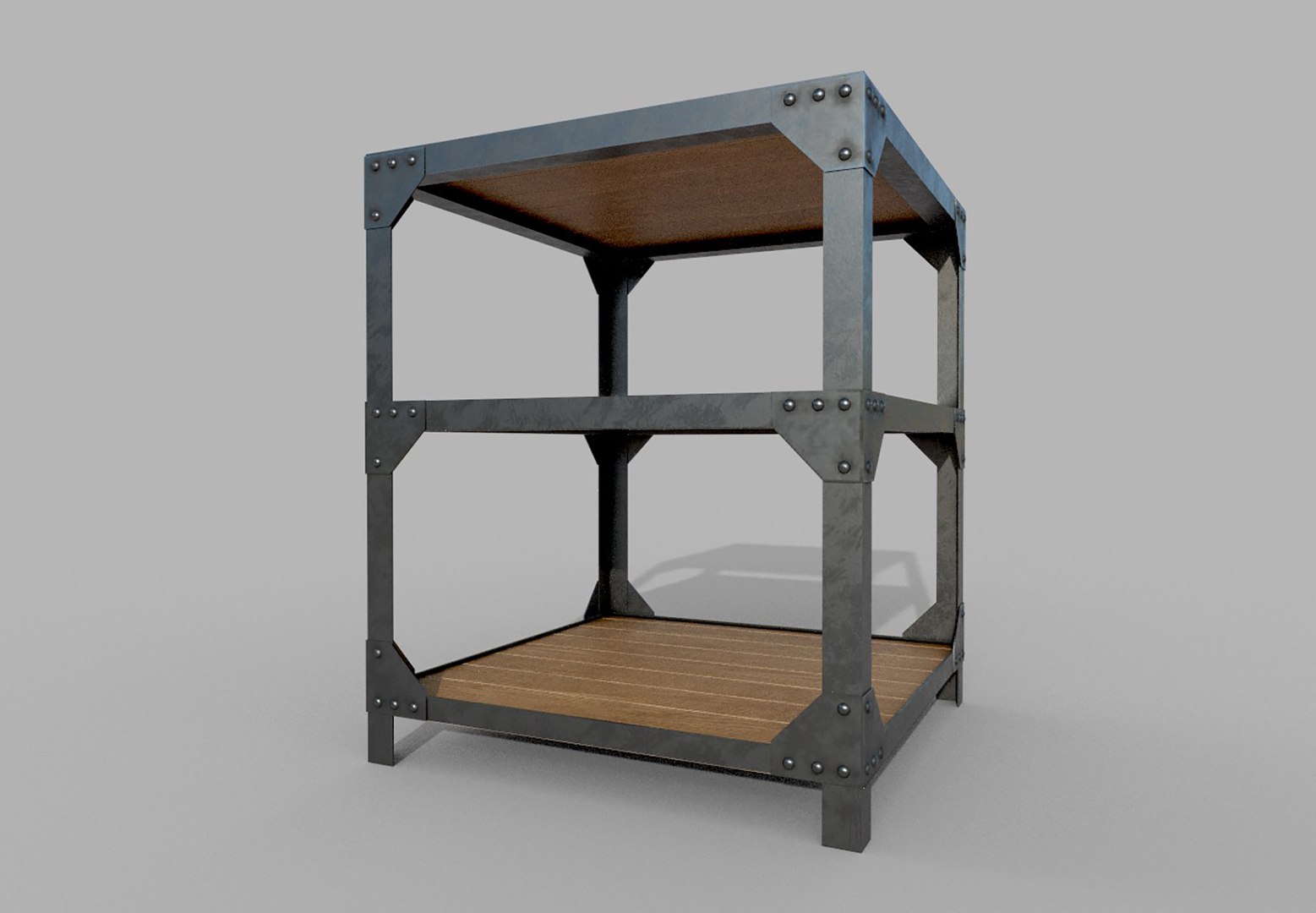 3D Model Metallic PBR Table - TurboSquid 1735384