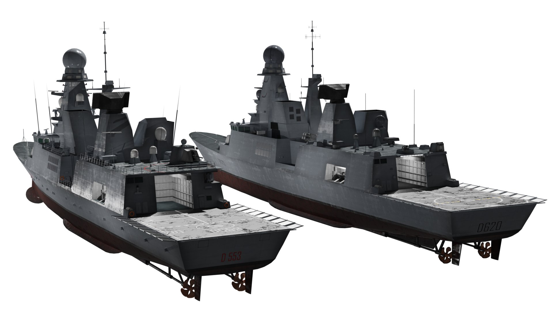 Horizon Class Destroyer 3D - TurboSquid 2419295
