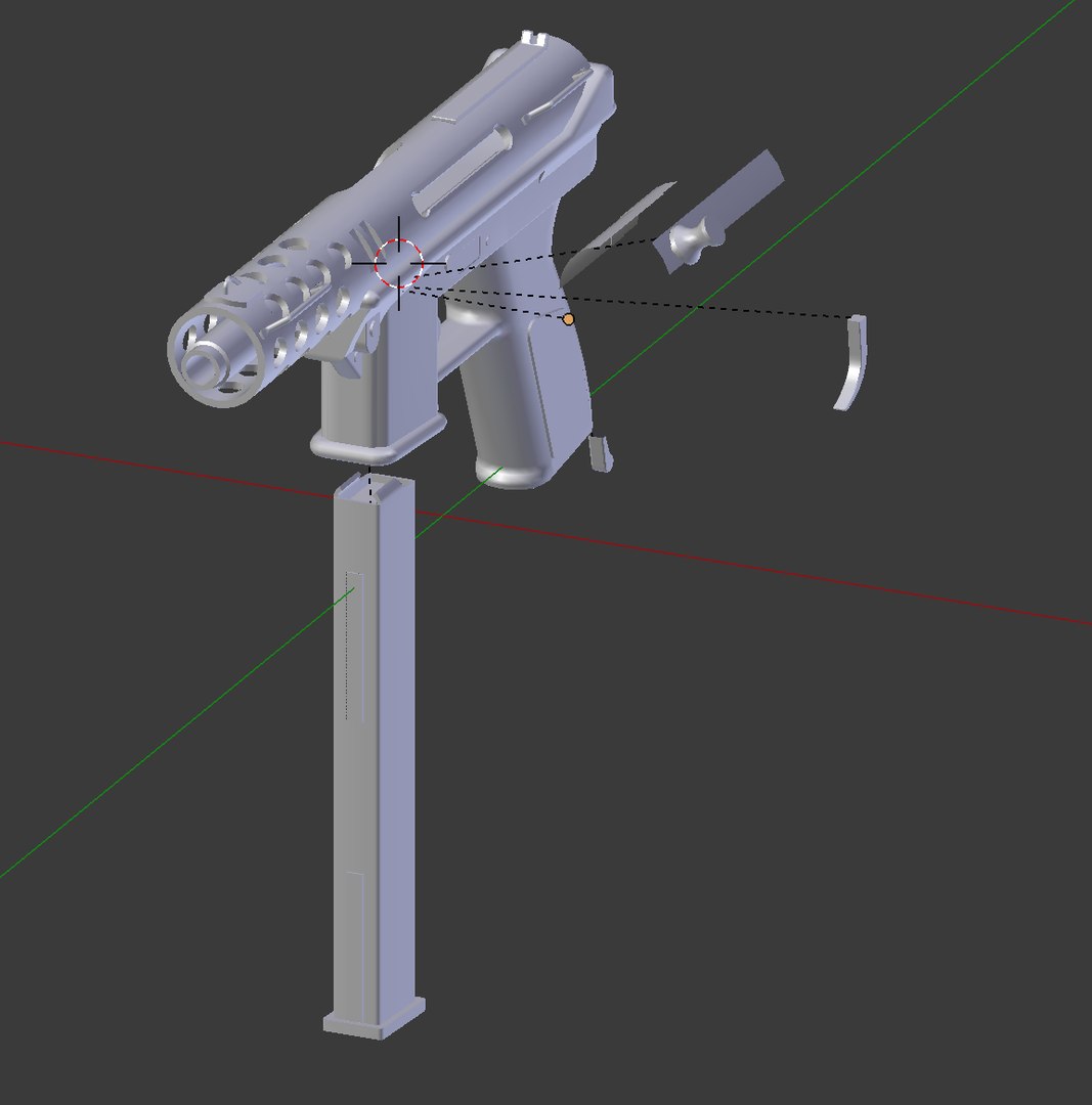 Tec 9 4k 3D Model - TurboSquid 1362108
