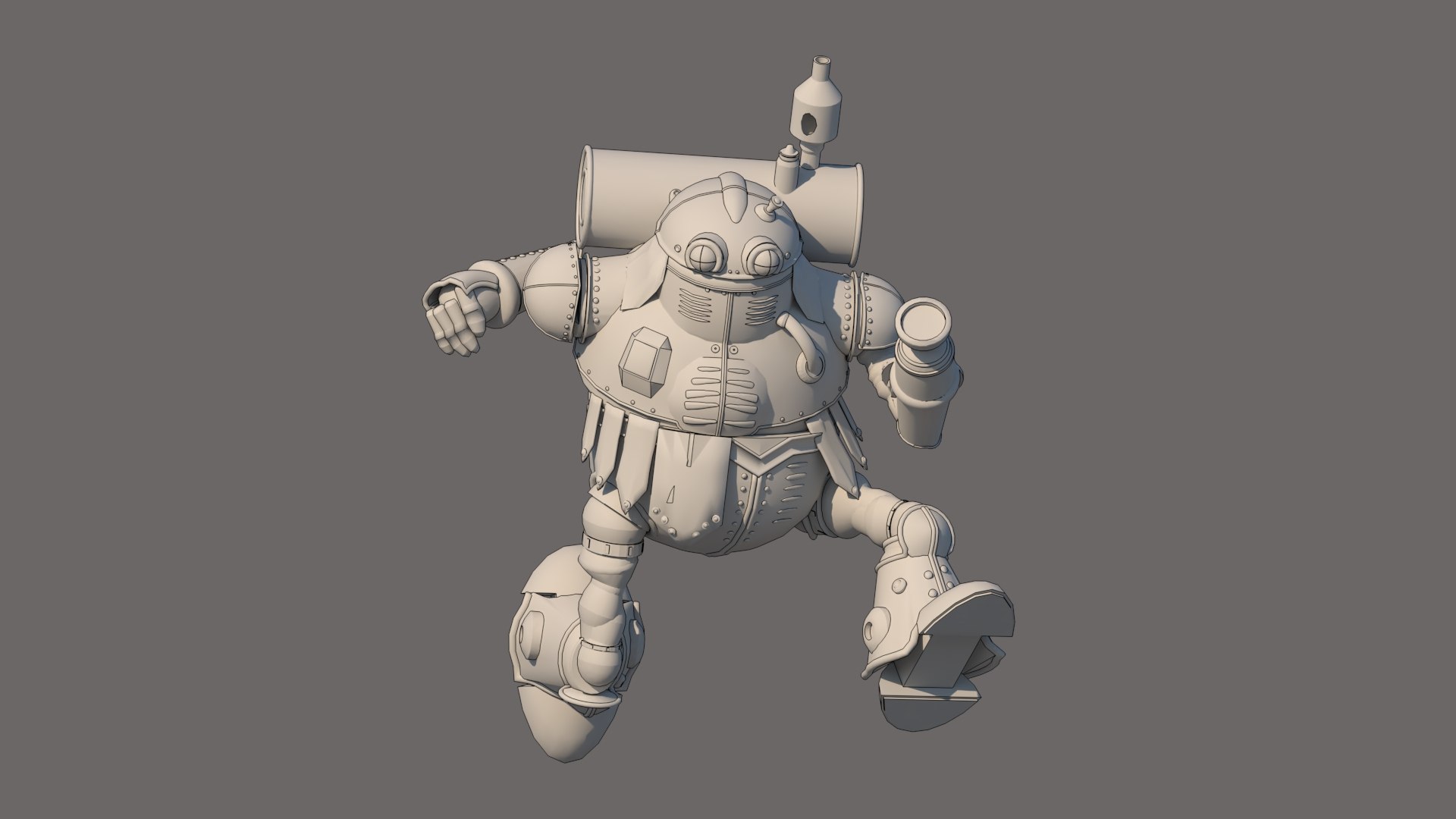 P002 CHRONO TRIGGER ROBOT 3D - TurboSquid 2049840