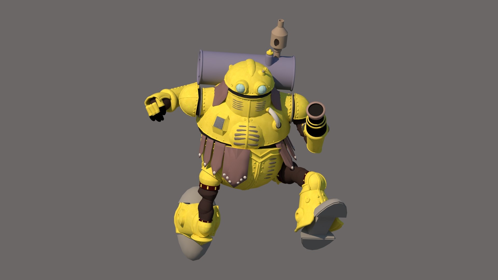 P002 CHRONO TRIGGER ROBOT 3D - TurboSquid 2049840