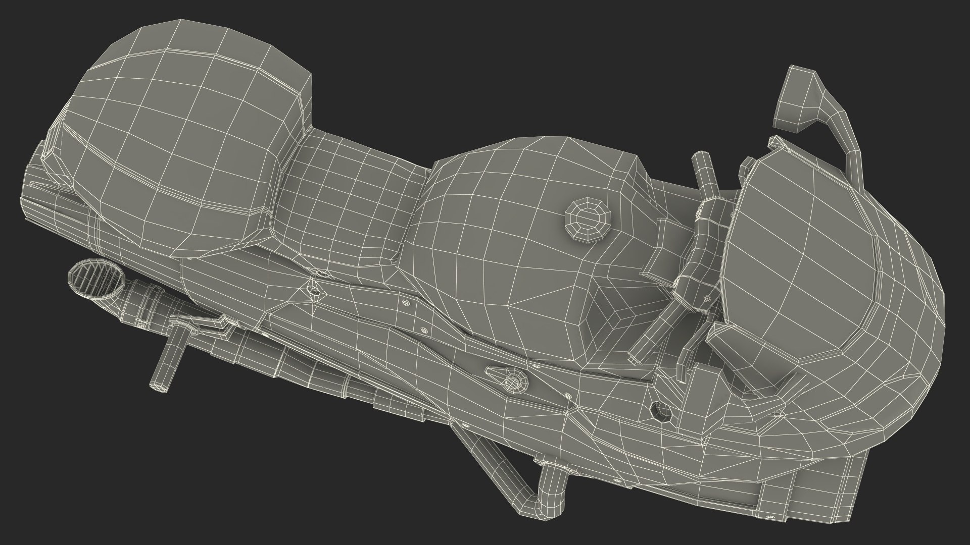 3D Futuristic Concept Motorcycle Yellow Rigged - TurboSquid 2248688